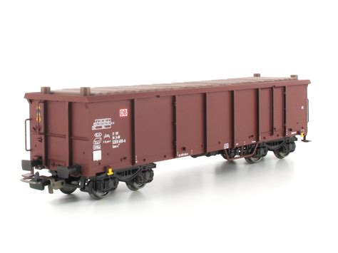 Piko 58235 Güterwagenset offene Güterwagen Eaos DB AG mit Holzladung 2x H0