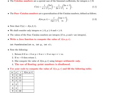 solved the catalan numbers are a special case of the