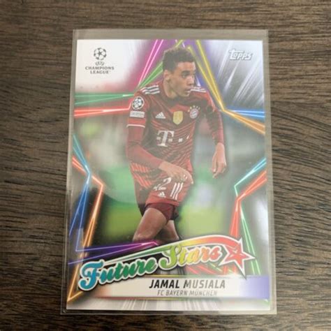 Jamal Musiala 2021 22 Topps UEFA Champions League UCL Future Stars FS