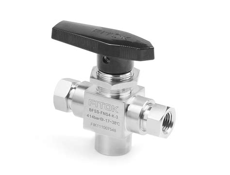 BFSS FNS4 NVFCL FITOK Valves Twin Ferrule Fittings