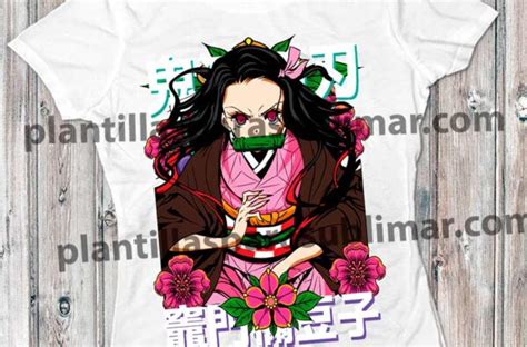 Vector Nezuko Kimtesu No Yaiba PNG Plantillas Para Sublimar
