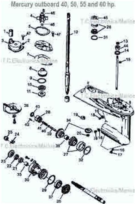 Mercury 60 Hp 4 Stroke Parts Diagram