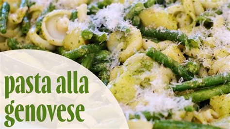 Pasta Alla Genovese Pesto Di Basilico Original Italienisches Rezept