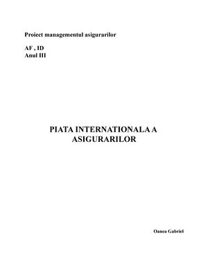 1 EvoluȚIA PIEȚEI AsigurĂ Rilor DIN România STUDIU PRIVIND EVOLU ȚIA