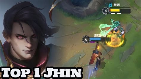 Wild Rift Jhin Top 1 Jhin Gameplay Rank Master YouTube