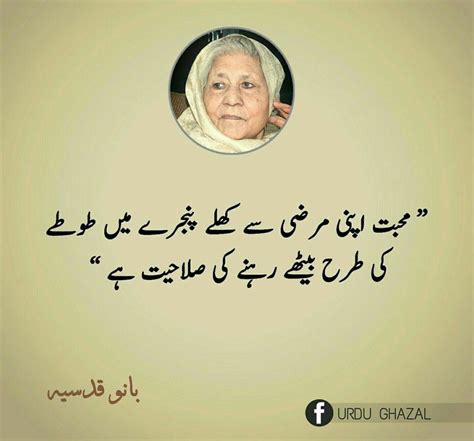 Bano Qudsia Best Urdu Quote With Image Diary Love Quotes Check New One