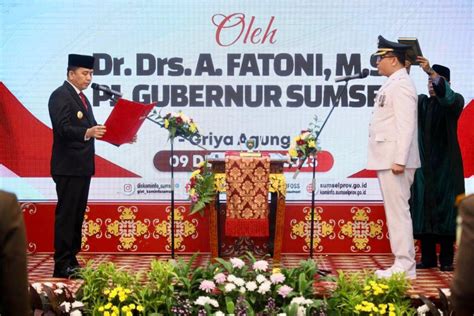 Pj Gubernur Agus Fatoni Beri Atensi Khusus Pj Bupati Lahat Segera