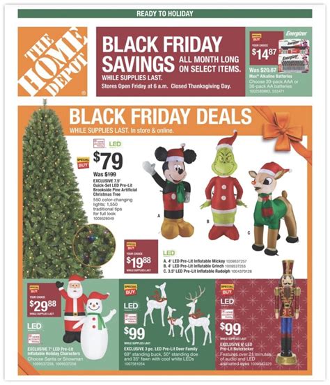 Home Depot Black Friday Ad