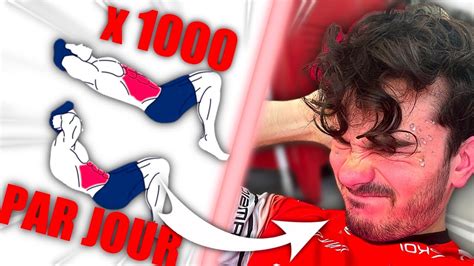 1000 ABDOS PAR JOUR PENDANT 1 SEMAINE YouTube