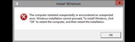Cara Mengatasi Error Install Windows The Computer Restarted