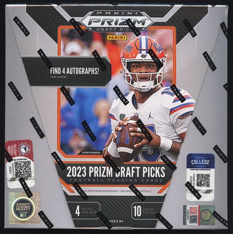 Panini Prizm Draft Picks Football Hobby Box Pristine Auction