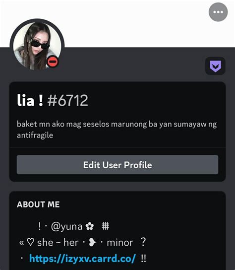 Discord Profile In Discord Status Quotes Profile