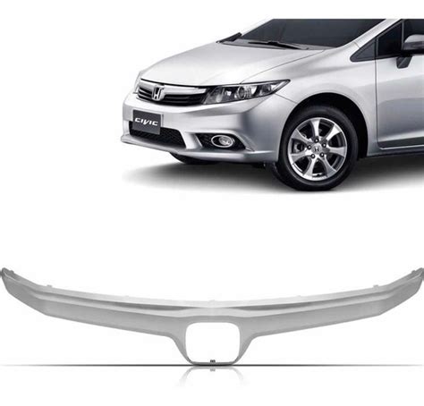 Friso Cromado Grade Honda Civic Mercadolivre