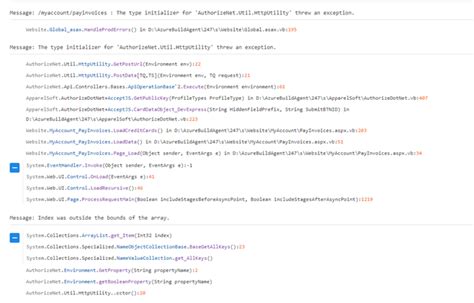 Issue And Proposed Fix For The Type Initializer For Authorizenet