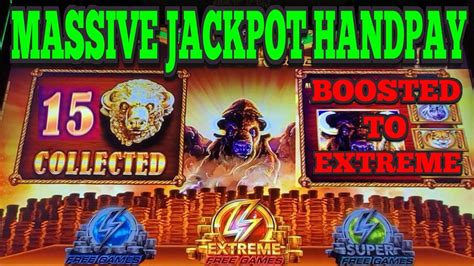 OMG MASSIVE JACKPOT 15 GOLD BUFFALO HEADS Wonder 4 Boost Gold