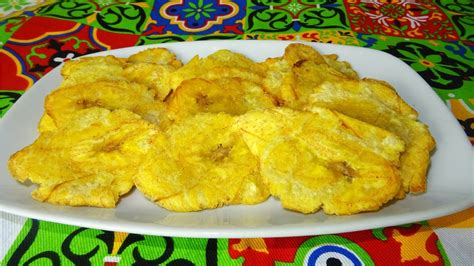 COMO HACER TOSTONES O PATACONES DE PLÁTANO VERDE RECETA FÁCIL Y