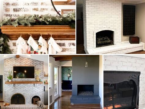 Red Brick Fireplace Makeover Ideas For Your Living Room The Diy Nuts