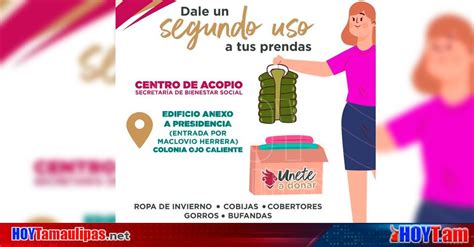 Hoy Tamaulipas Tamaulipas Invitan En Nuevo Laredo A Donar Ropa Y