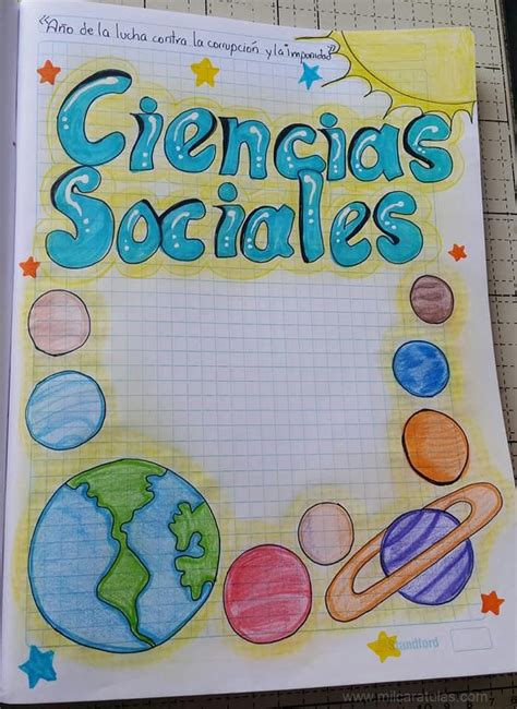 Caratulas Para Dibujar Faciles Para Secundaria