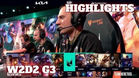 G2 Vs TH Highlights Week 2 Day 2 LEC Winter 2024 G2 Esports Vs