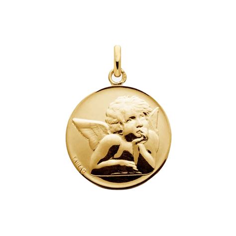 Médaille de baptême Arthus Bertrand Ange de Raphaël Maison Verhoeven