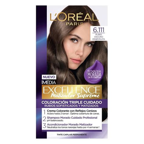 Tinte Para Cabello L Or Al Excellence Matizador Supreme Rubio