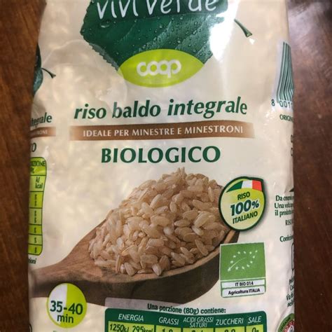 Vivi Verde Coop Riso Baldo Integrale Review Abillion