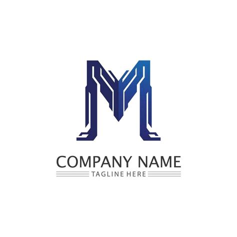 Plantilla De Logotipo De Letra M 24375354 Vector En Vecteezy