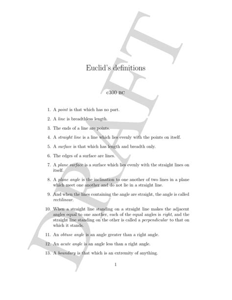 euclid s definitions bc c300