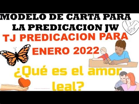CARTA MODELO Jw Para Predicar Ejemplo TESTIGO DE JEHOVA Ministerio