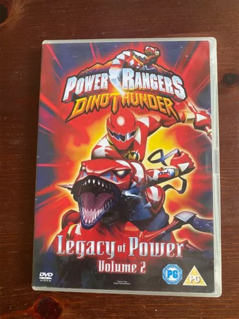 POWER RANGERS Dino Thunder Legacy Of Power DVD Good DVD Jason