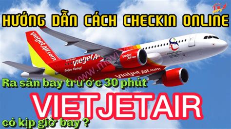 Cách checkin online hãng hàng không VietjetAir YouTube