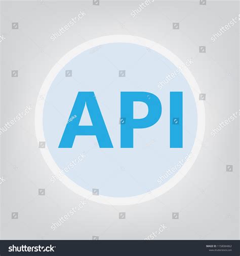 api application programming interface concept royalty free stock vector 1158084862