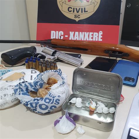 Casal é preso em flagrante por tráfico de drogas em Xanxerê