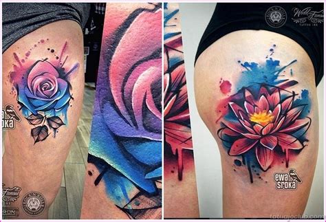 Tipos De Tatuajes De Acuarela Tatuajeclub