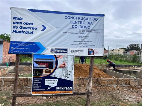 Prefeitura De Pinheiral Inicia Constru O Do Centro Dia Para Idosos