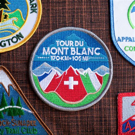 Tour Du Mont Blanc TMB Patch Etsy