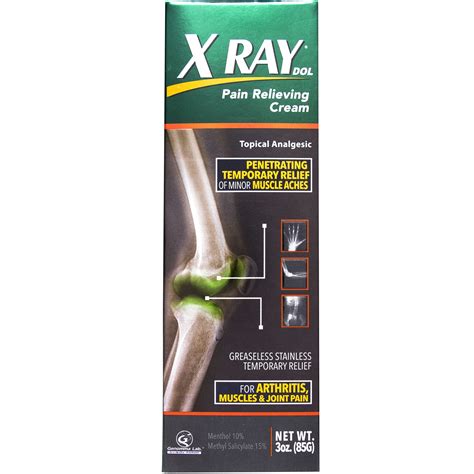 X Ray Dol Pain Relieving Cream 3 Oz Walmart