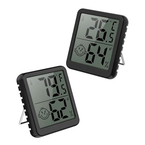 Thermomètre Hygromètre Intérieur Mini Lcd Digital Thermomètre