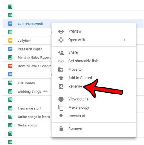 How To Change The Name Of A File In Google Drive Solve Your Tech