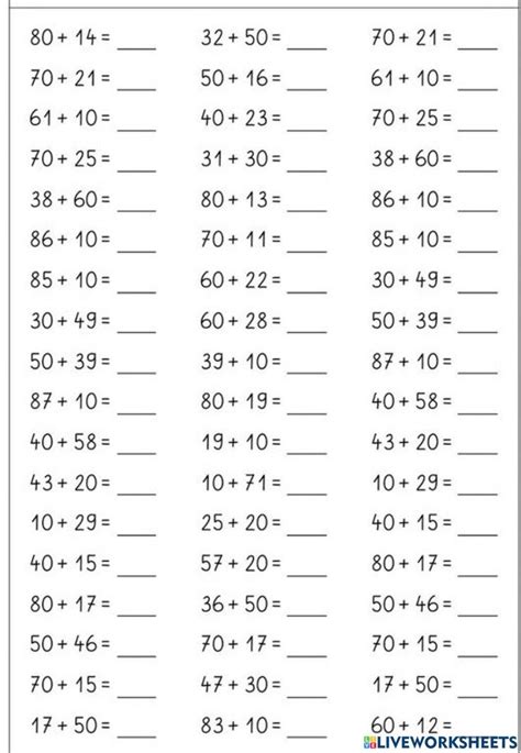 Printable Worksheet For Rounding Numbers