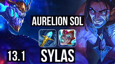 AURELION SOL Vs SYLAS MID 3 1 6 Rank 8 Aurelion Sol 400 Games