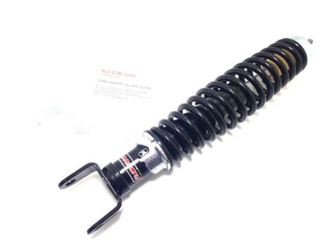 AMMORTIZZATORE POSTERIORE CARBONE REGOLABILE SPORT NERO PER VESPA 50