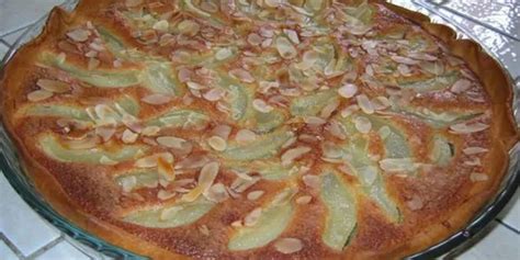 Tarte poires amandine chocolat très moelleuse Top Recettes