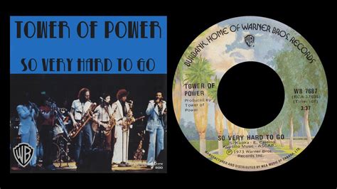 Tower Of Power So Very Hard To Go Youtube
