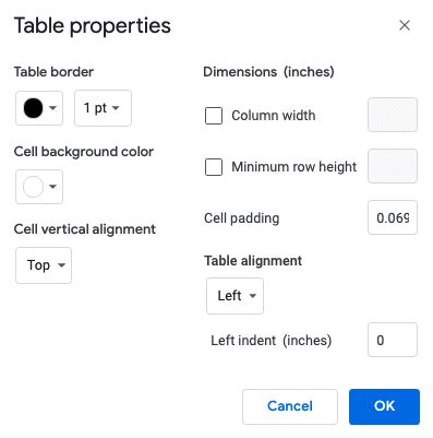 How To Remove Table Borders In Google Docs OfficeBeginner