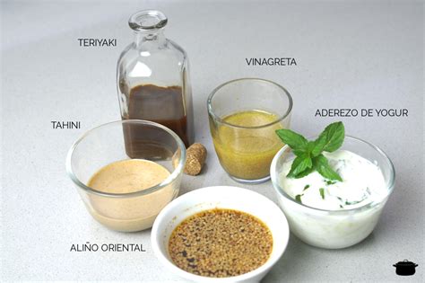 Introducir 61 Imagen Recetas De Vinagretas Y Aderezos Para Ensaladas