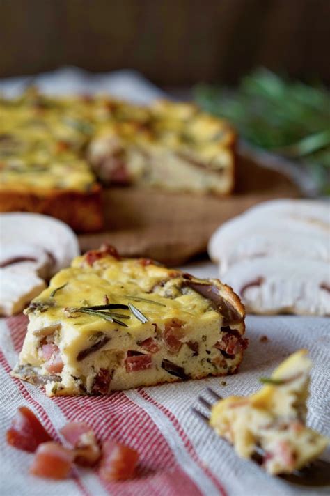 Torta Salata Funghi Speck E Rosmarino Dolci Ricette Di Pietro