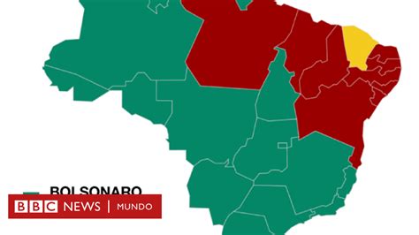 Brasil El Mapa Que Muestra La Divisi N Pol Tica Del Pa S En Dos Y El