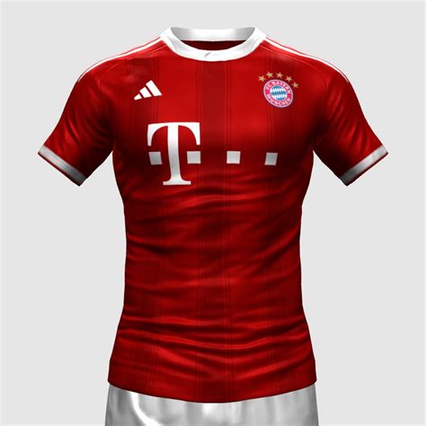 Bayern Munchen Home Kit 2023 2024 FIFA 23 Kit Creator Showcase
